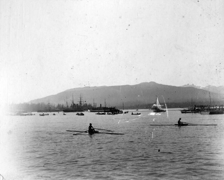 Old Photographs of Boats in Vancouver and BC from 1890-1920