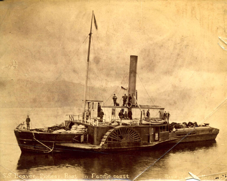 Old Photographs of Boats in Vancouver and BC from 1890-1920