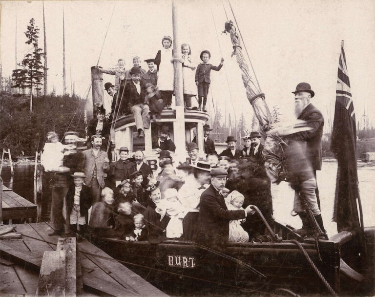 Old Photographs of Boats in Vancouver and BC from 1890-1920