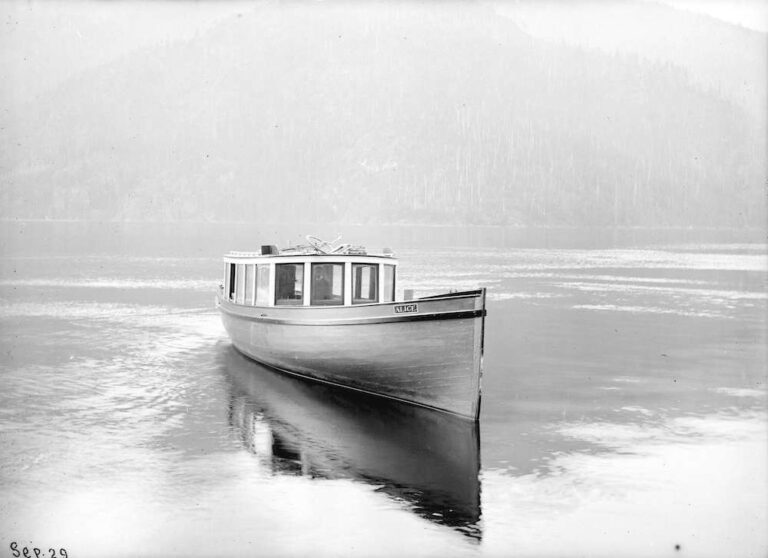 Old Photographs of Boats in Vancouver and BC from 1890-1920