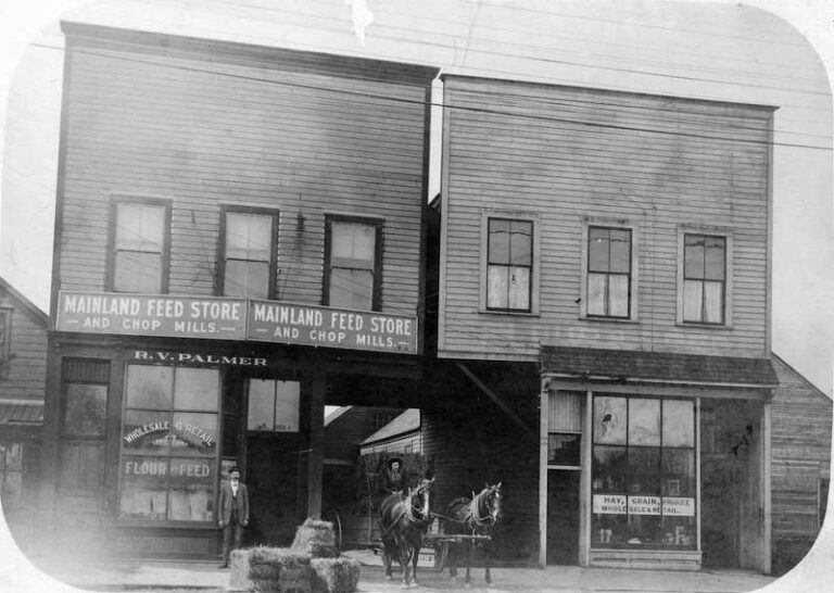 Old Photographs of Storefronts in Vancouver (1885-1910)