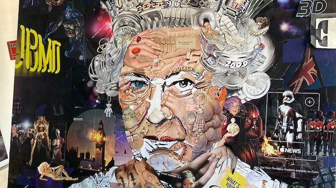 “A Day in the Life” with hand-cut collage artist Jay Cabalu