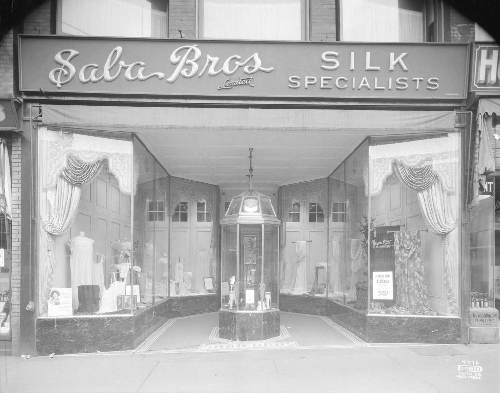 Old Photographs of Storefronts in Vancouver (1910-1930)