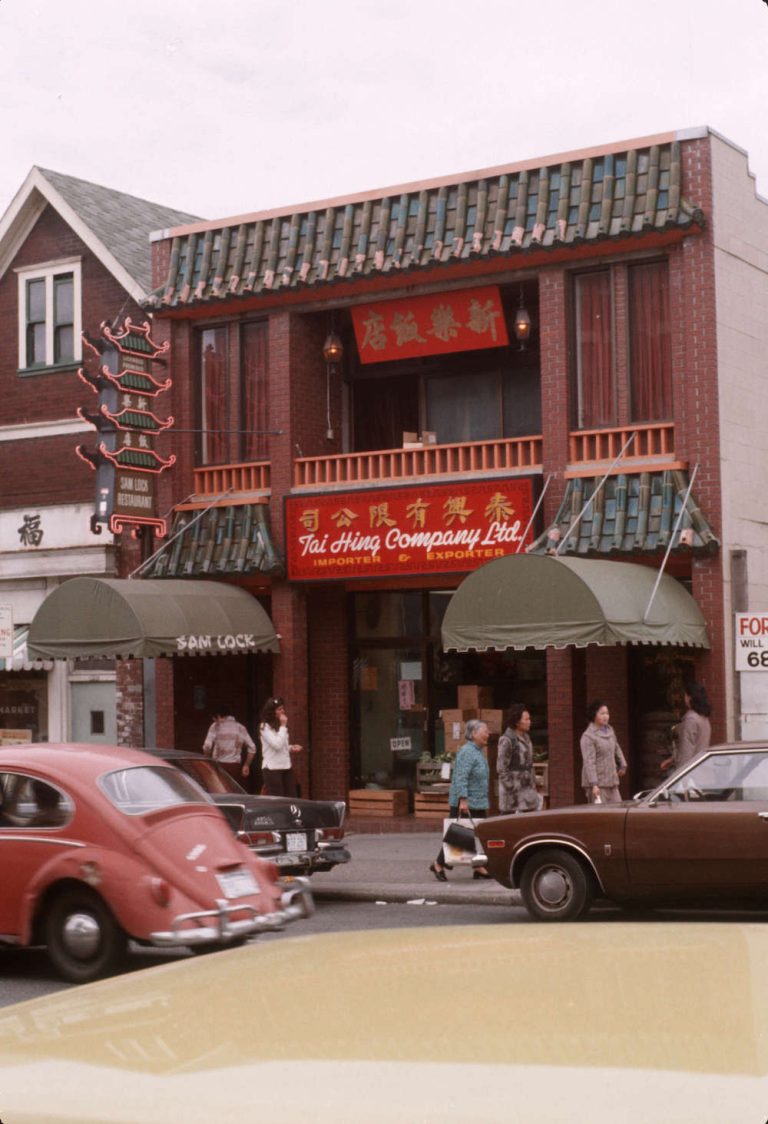 Old Photographs of Storefronts in Vancouver (1960-1990)