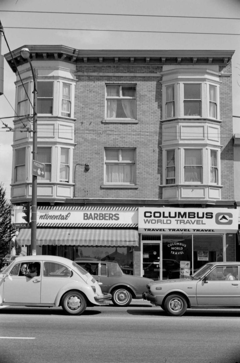 Old Photographs of Storefronts in Vancouver (1960-1990)