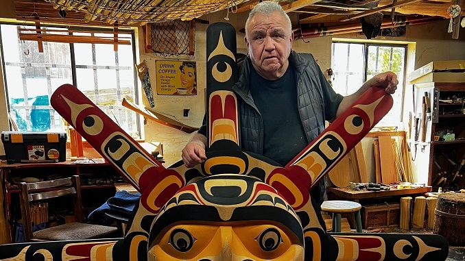 "A Day in the Life" with Indigenous artist Calvin Hunt