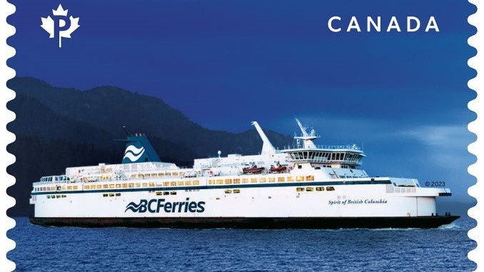 New ferry stamps series features Canada’s marine heritage