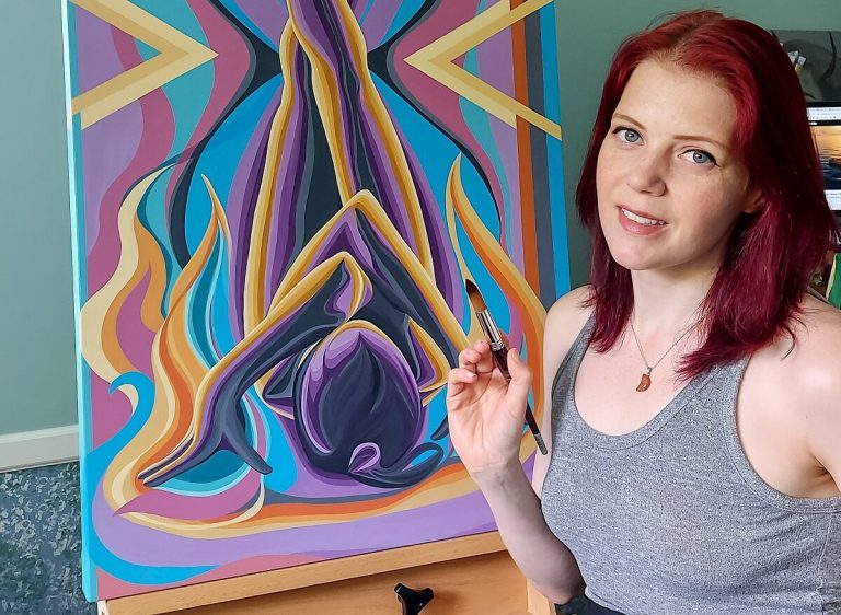 “A Day in the Life” with Contemporary Artist Sarah Tomlinson