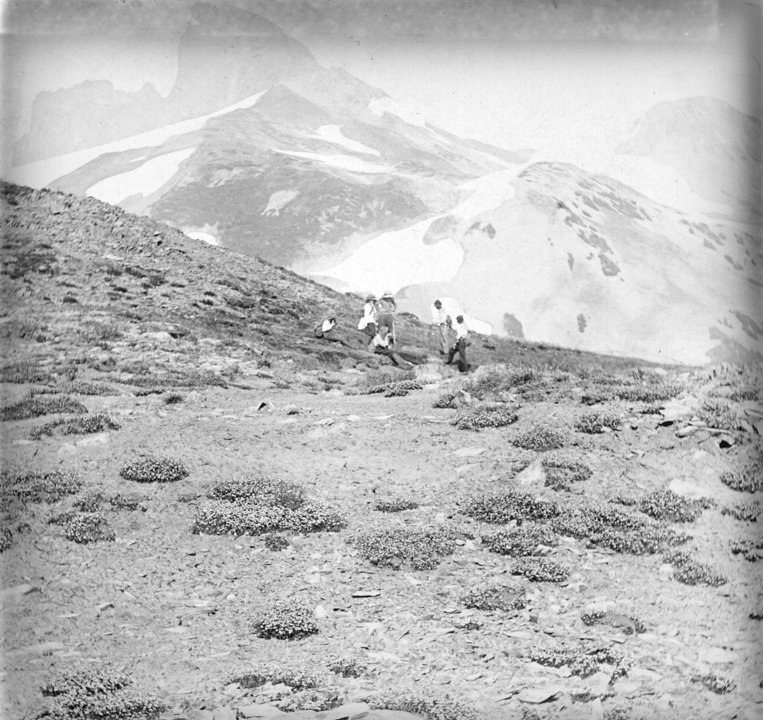 Old Photographs of Hiking in British Columbia