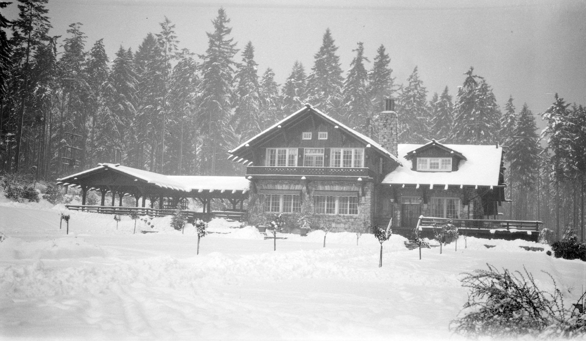 Old Photographs of Vancouver's Snowy History