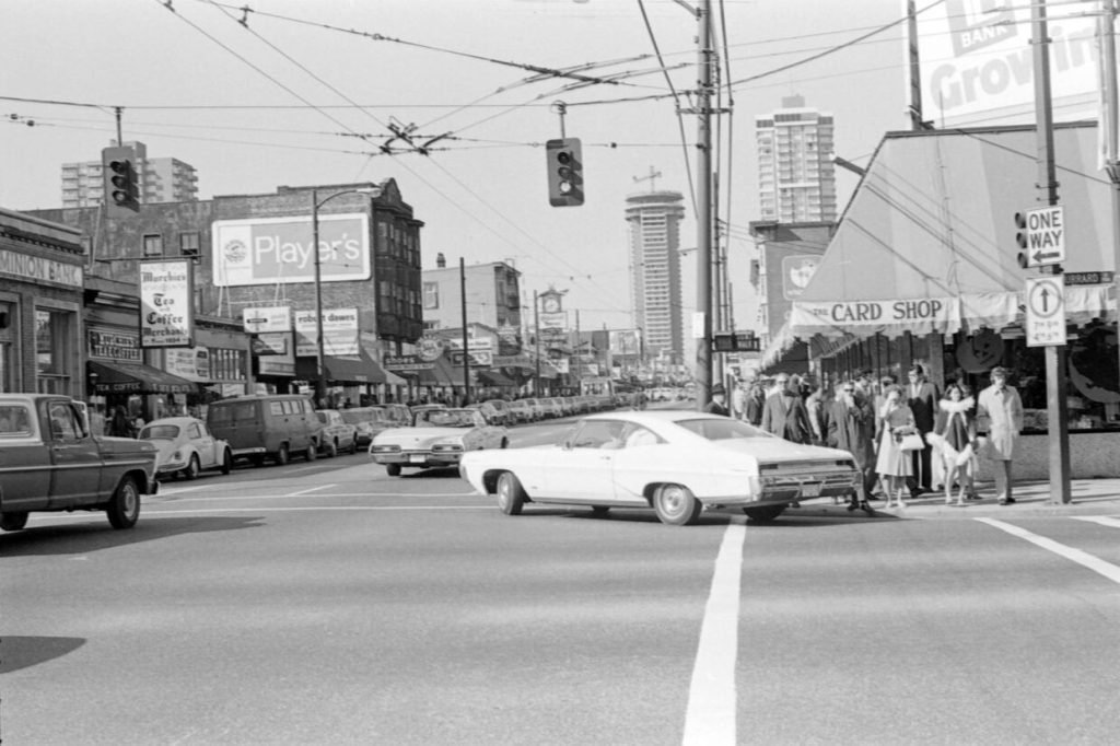 Old Photographs from Robson Street (1901-1986)