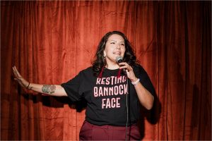 Tragedy Plus Time: Vancouver Comedian Debbie Courchene